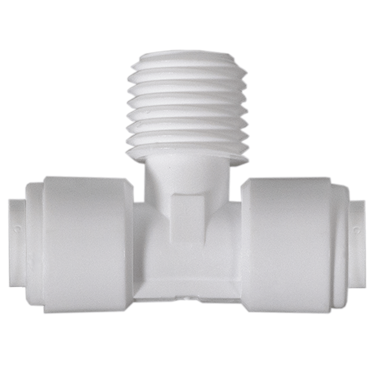 Quick Connect 1/4" x NFTP 1/4" Reverse Osmosis T Fitting | NU Aqua