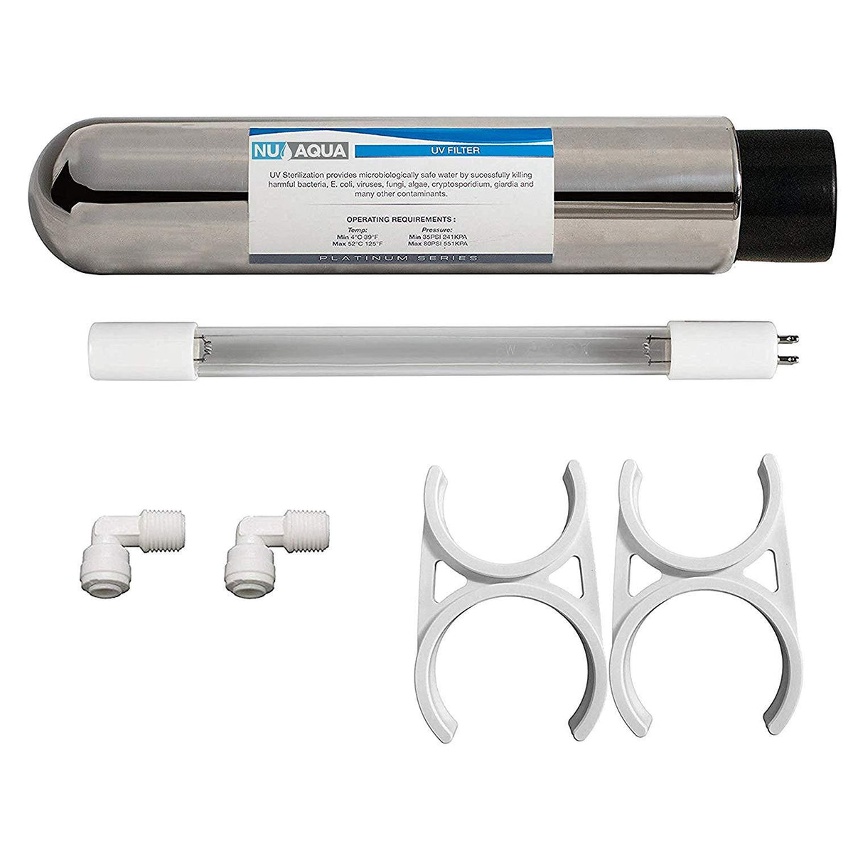 Ultraviolet (UV) Water Sterilizer Kit For Reverse Osmosis Systems